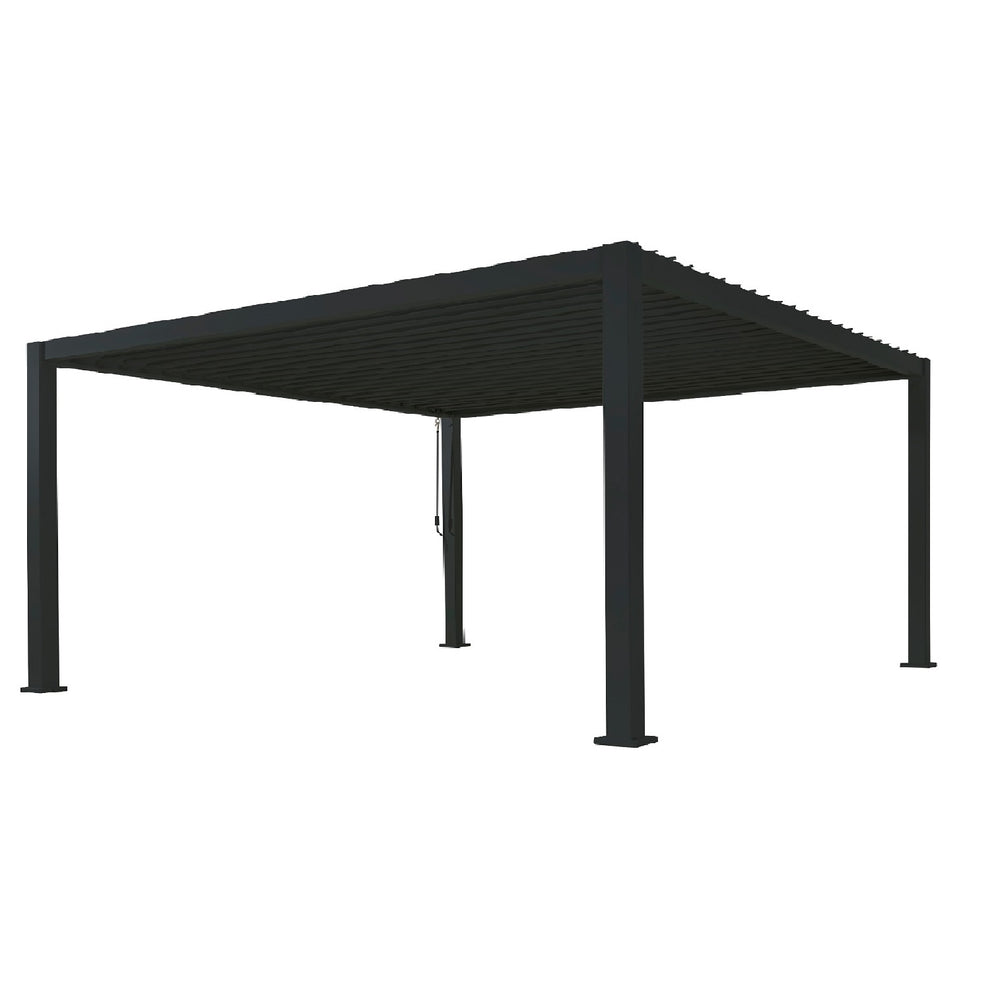 SORARA Mirador 111S Louvered Pergola Aluminum Gazebo with Adjustable R – SORARA Outdoor Living USA