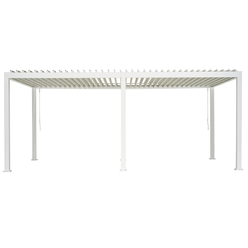 SORARA Mirador 111S Louvered Pergola Aluminum Gazebo with Adjustable R – SORARA Outdoor Living USA